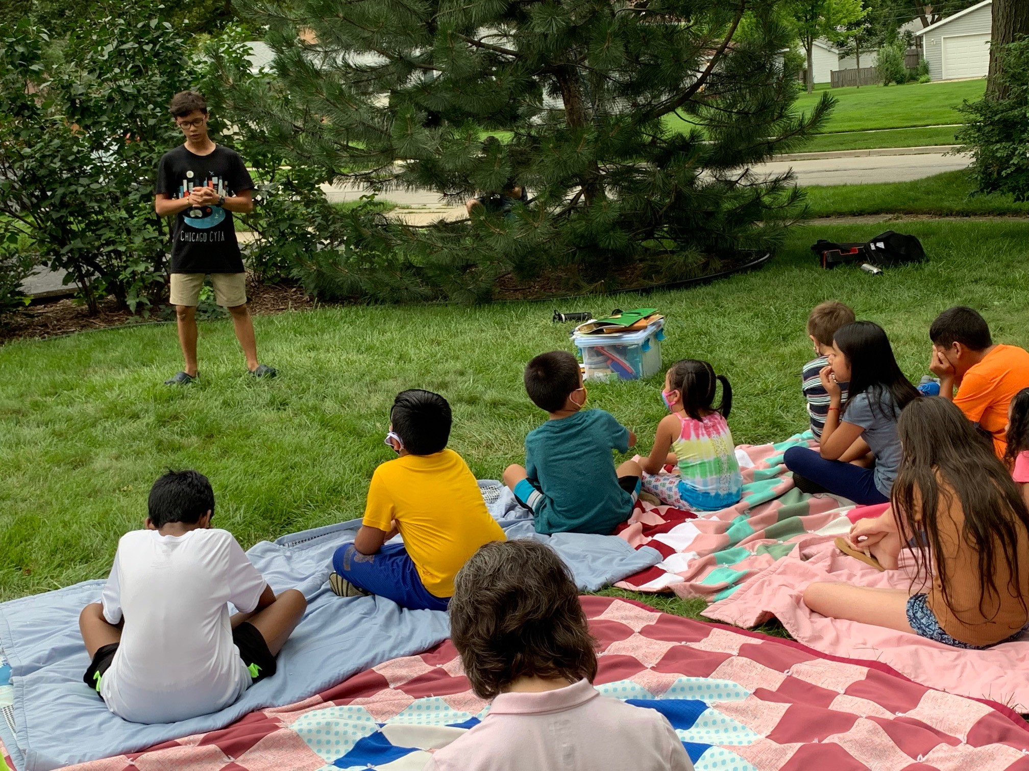Backyard Bible Club Pictures - Grace Community Church Lombard